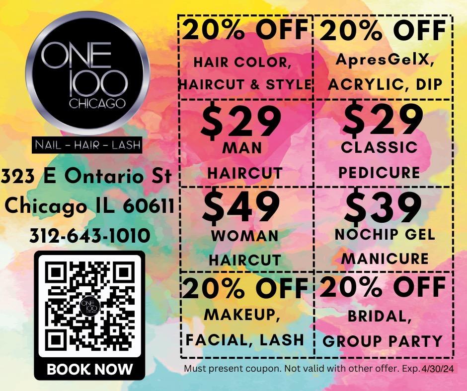 Promotions - One 100 Chicago Salons